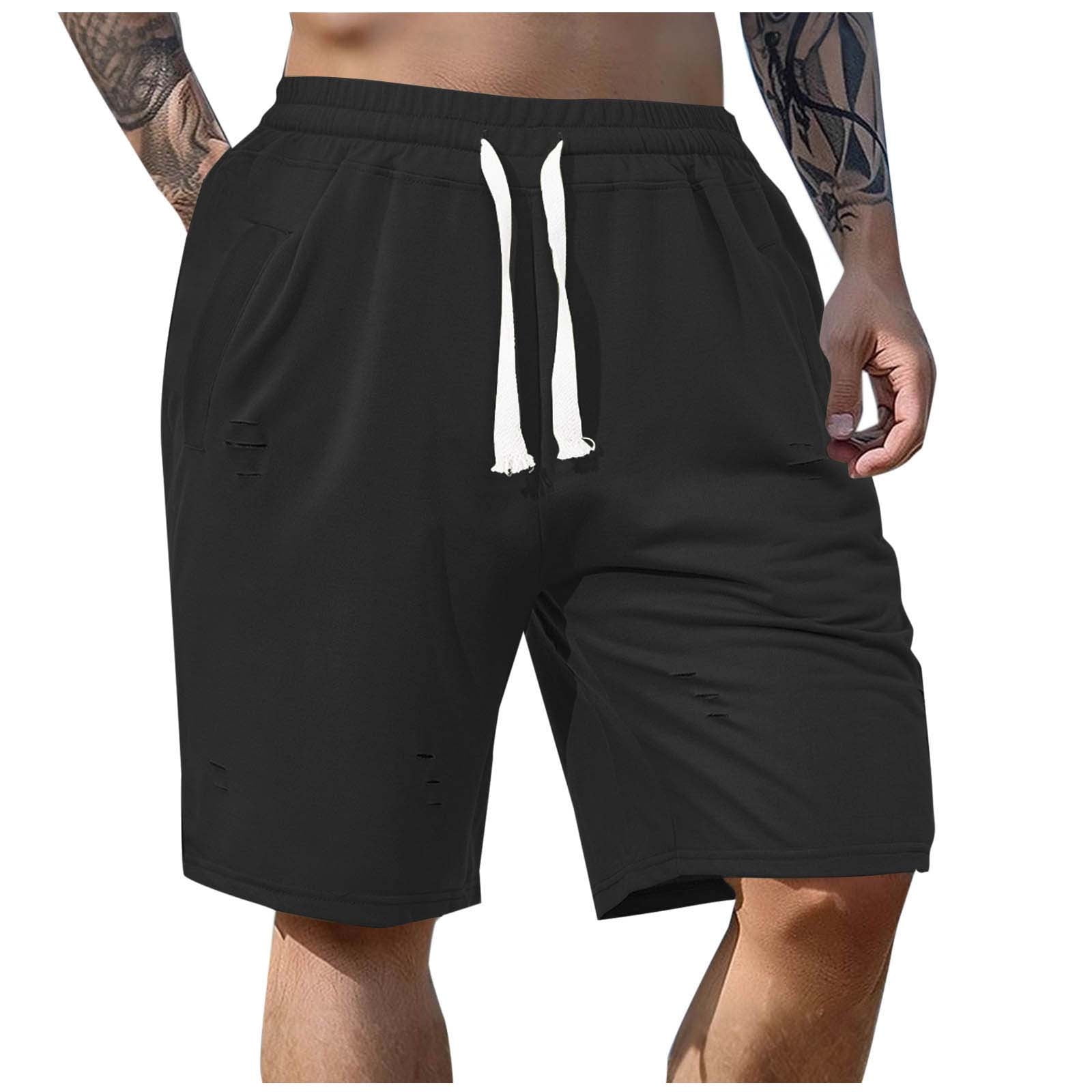 Drawstring Shorts Men Cargo for Men Shorts Cargo Men Short Men's Athletic Running Shorts Cargo ...