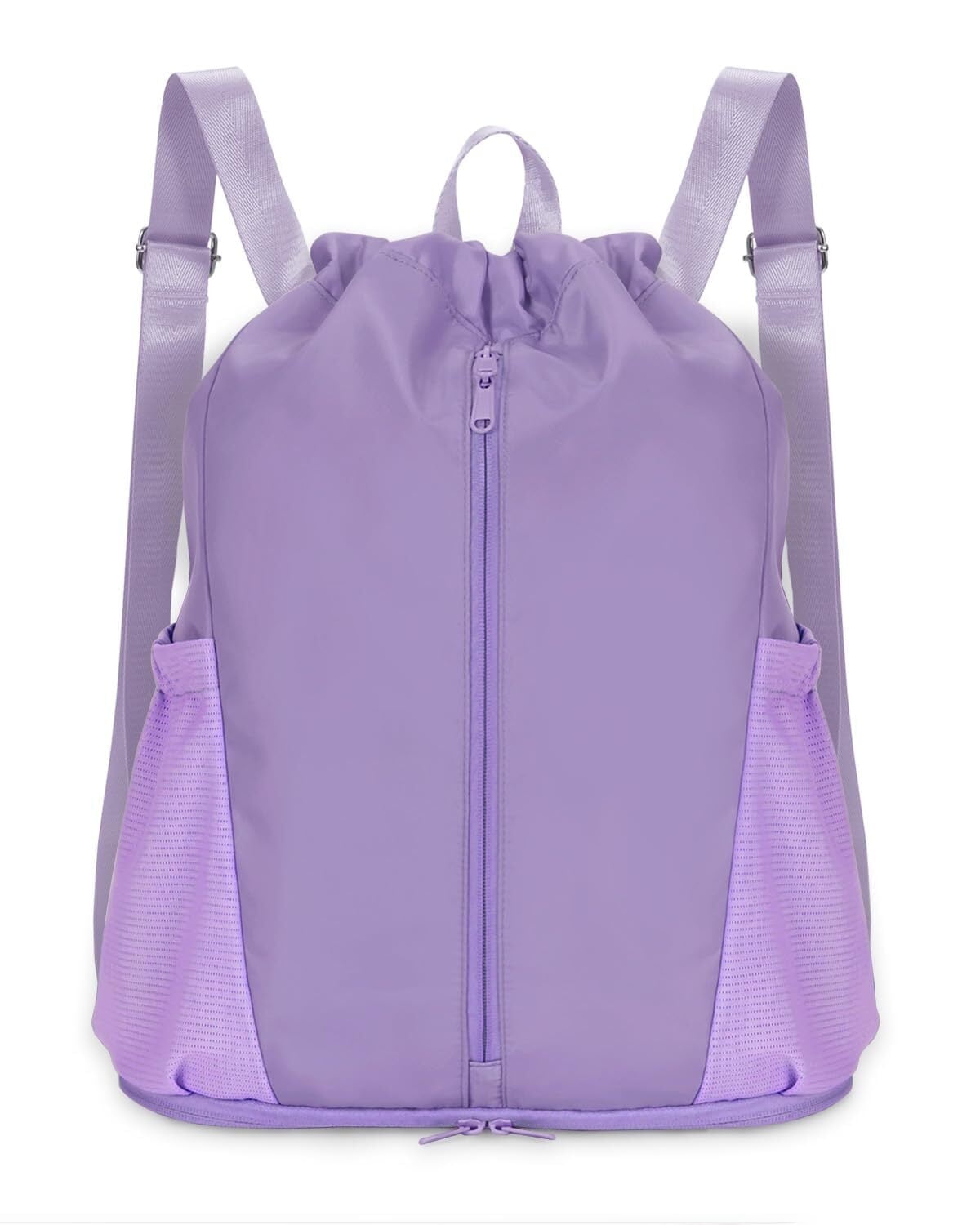 Lightweight Backpack Gym Bag With Shoe Compartment Draw String Football ...