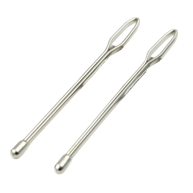 Drawstring Threader, 2pcs Metal Drawstring Rope Threaders ...