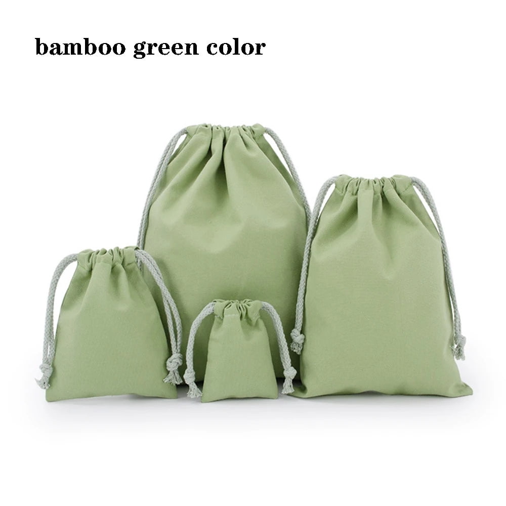 Drawstring bag Color Jewelry bag Cotton Tote organizer Portable ...