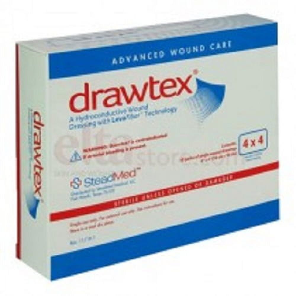 Drawtex Hydroconductive Wound Dressing with LevaFiber Tracheostomy ...