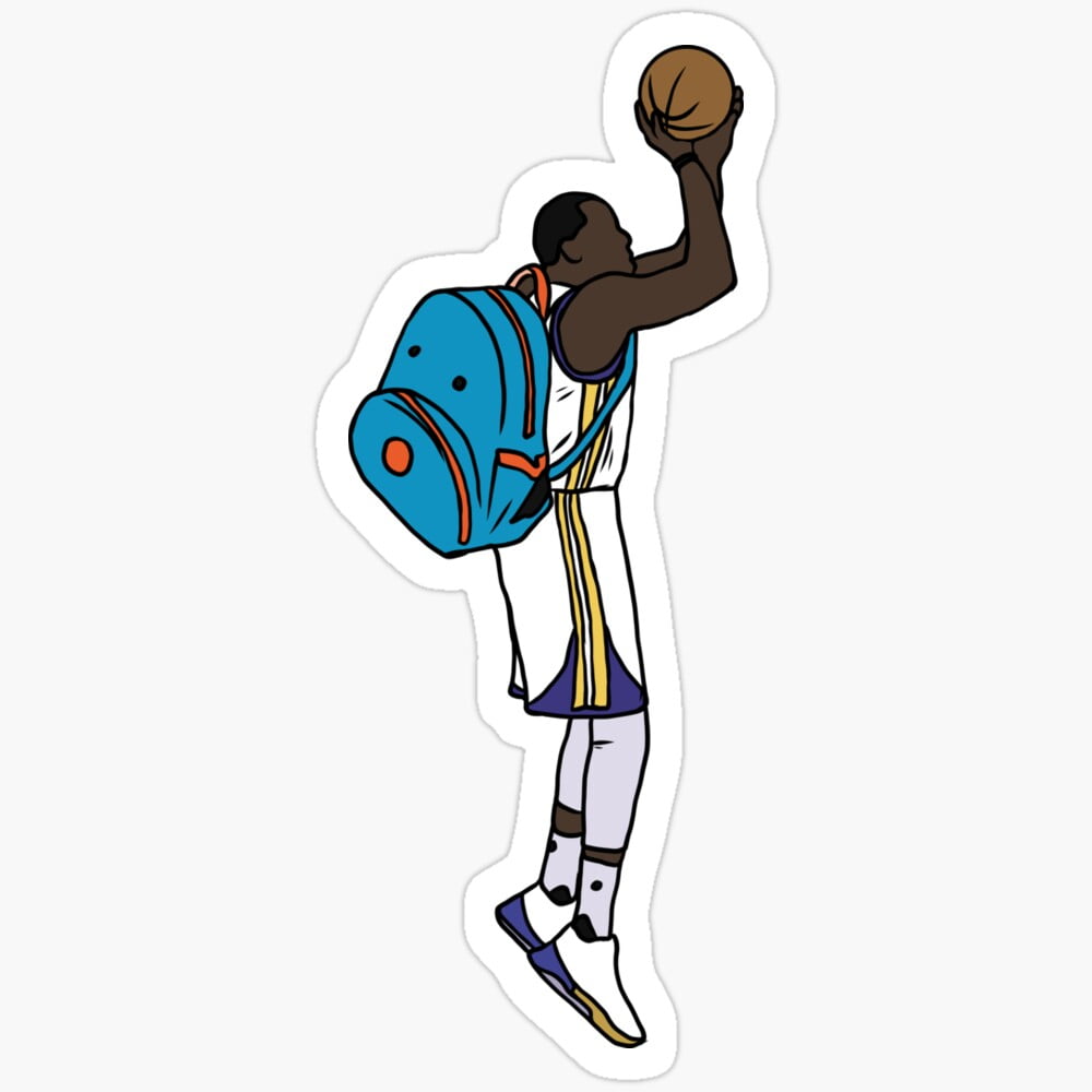 Draymond Green Backpack Jumpshot Sticker Phone Decal Water Bottle ...