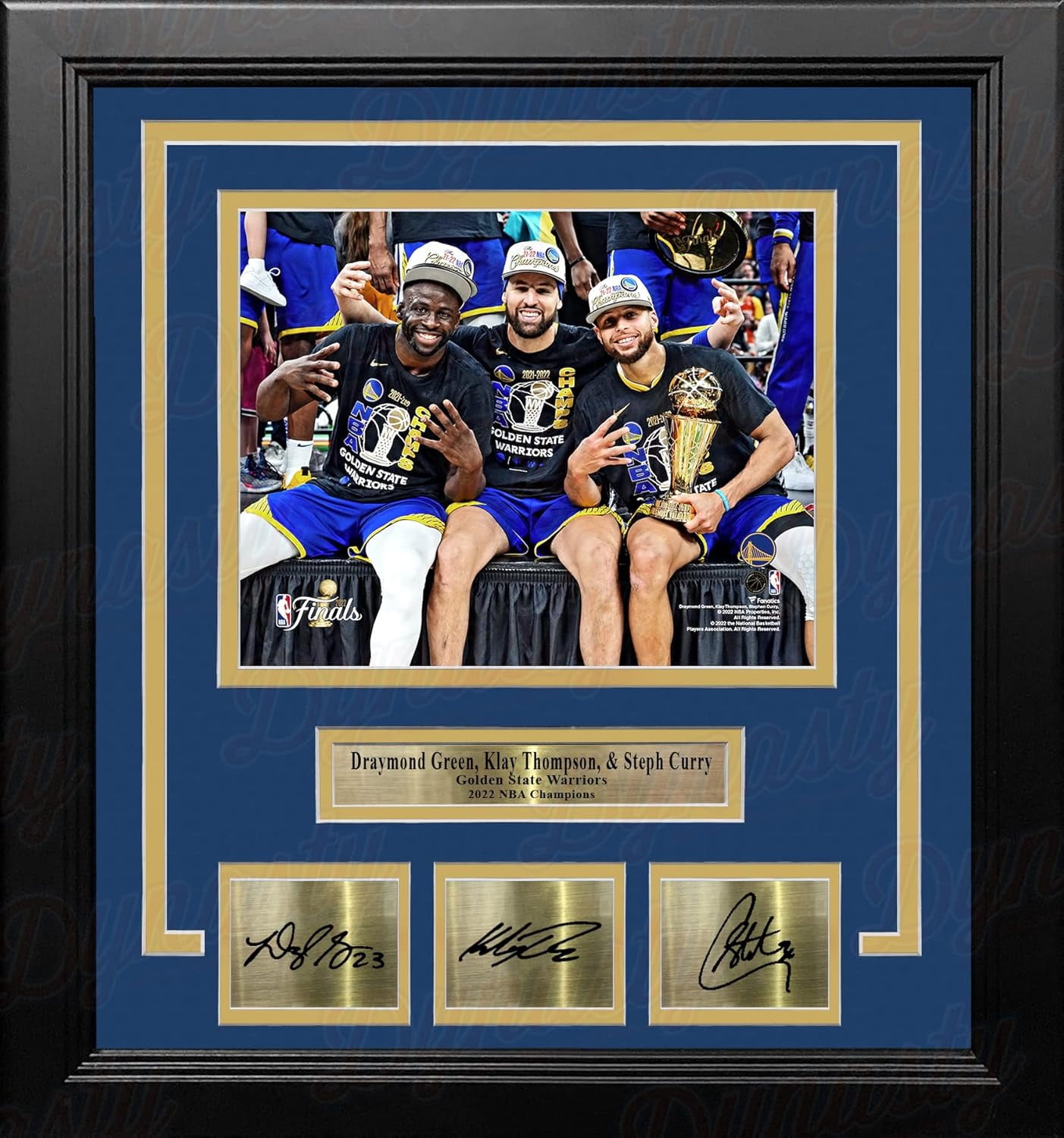 Draymond Green, Klay Thompson, & Steph Curry Golden State Warriors 8" x ...