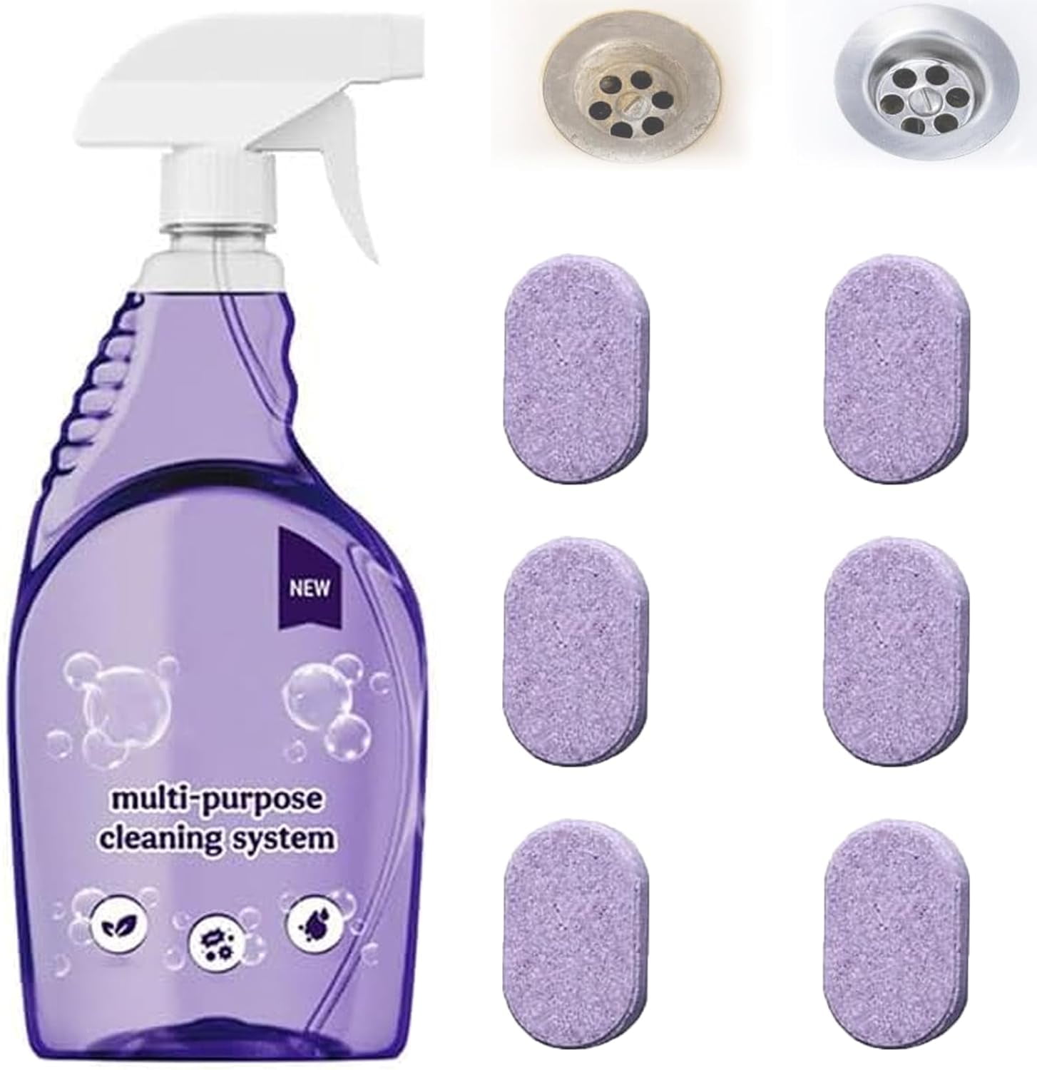 Drclean Spray Oven Cleaner - Cleaning Spray for Instant Stain Removal ...