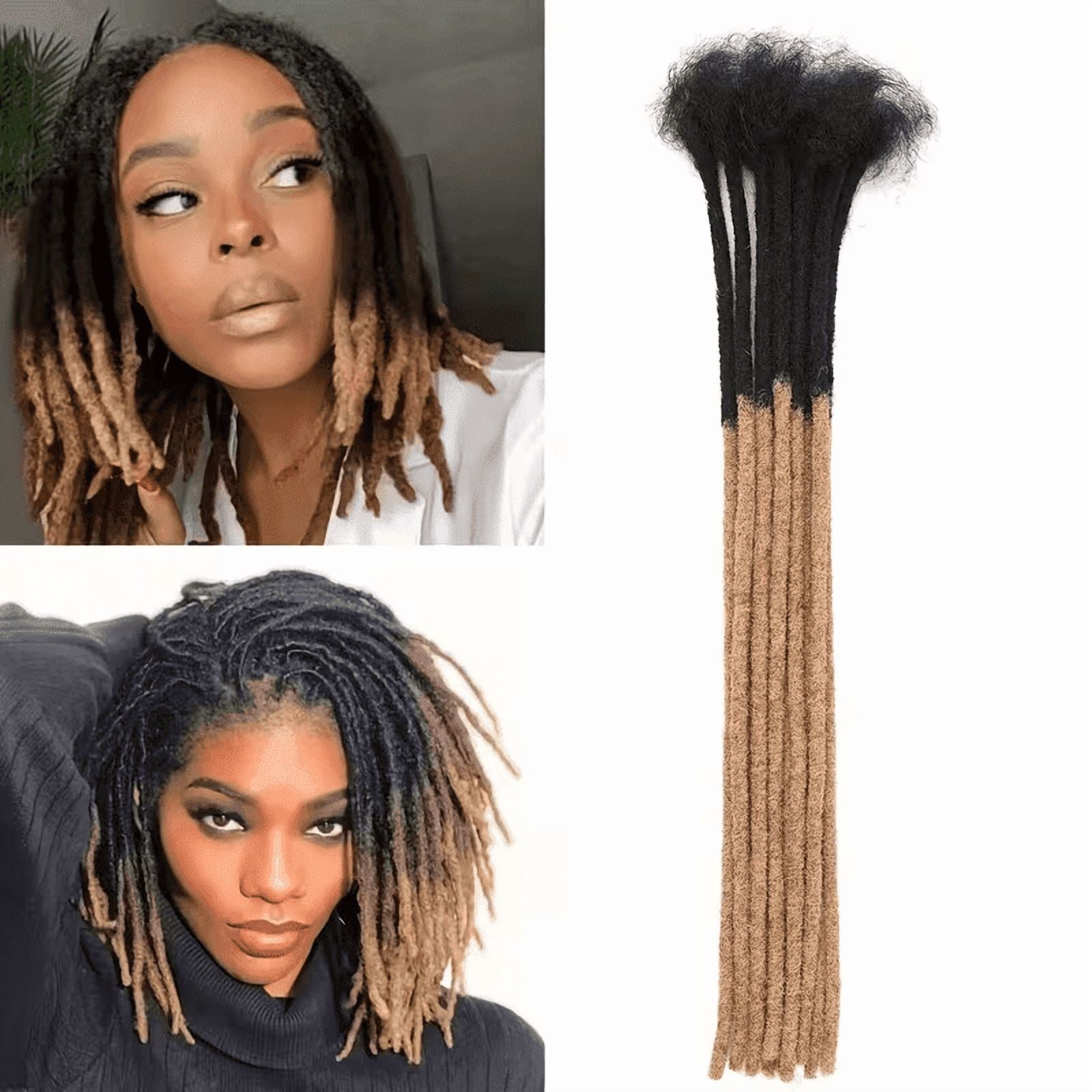 Dreadlock Extension Human Hair 12inch Permanent Huamn Hair Loc ...