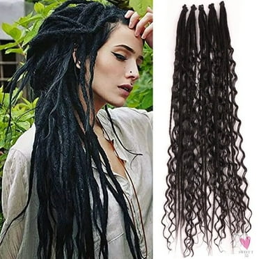 Darling Pre-Stretched Bohemian Wave Braid Hair 3X Pack, 52 inch, #1B, Adult, Women - Walmart.com