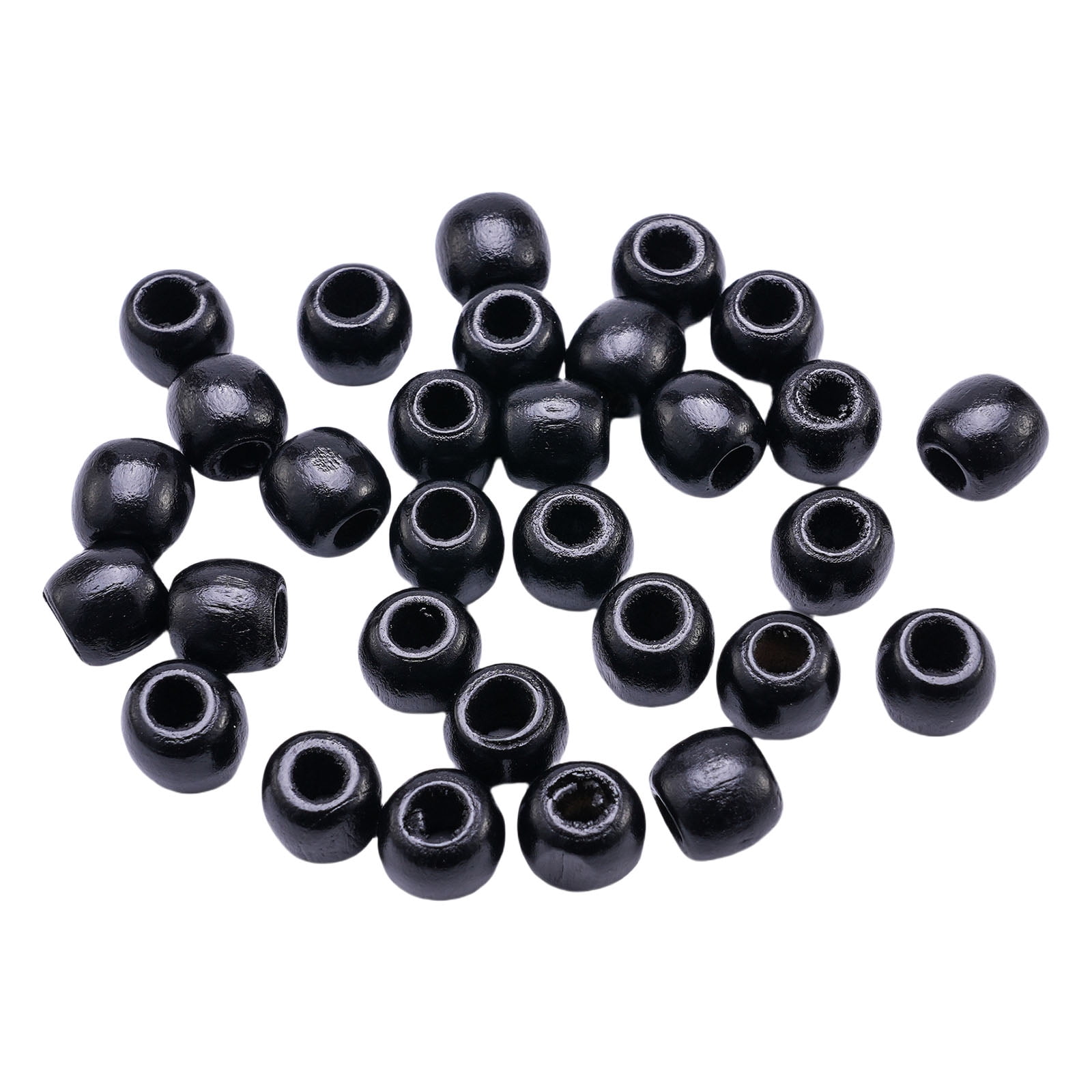 Dreadlock Hair Beads Braids Jewelry Hair Decorations Natural Tube Beads ...