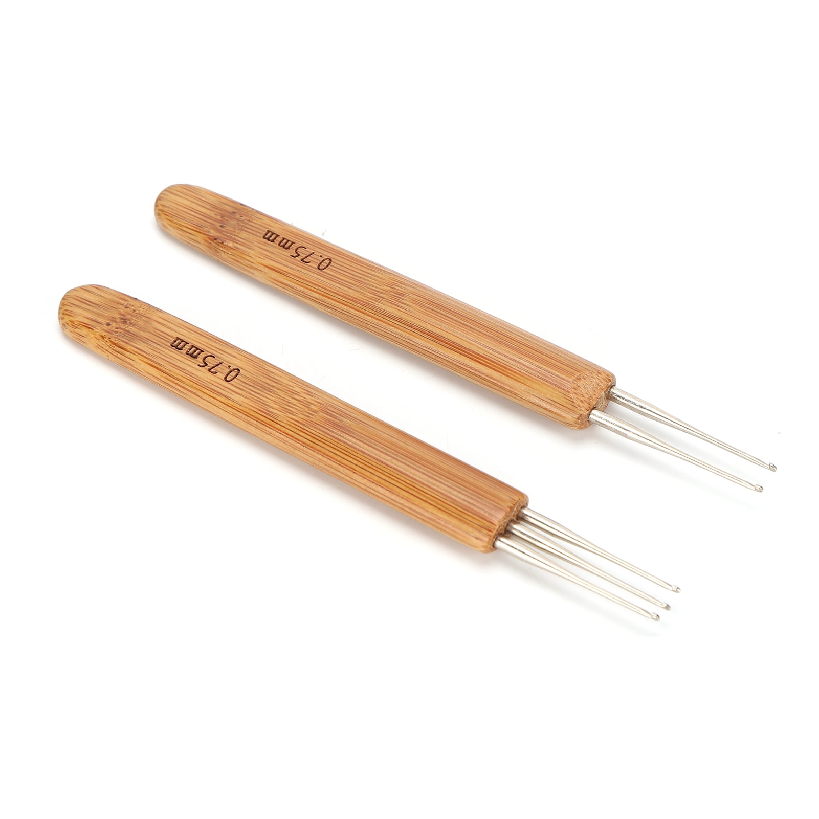 Dreadlocks Crochet Kit 3 Hook 2 Hook Bamboo Shank Stainless Steel ...