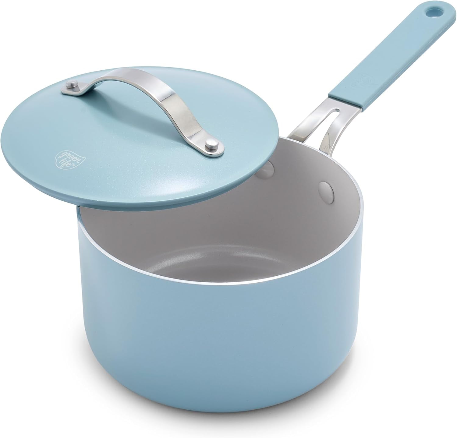Dream 2-Quart Ceramic Nonstick Saucepan with Lid, PFAS-Free and PFOA ...