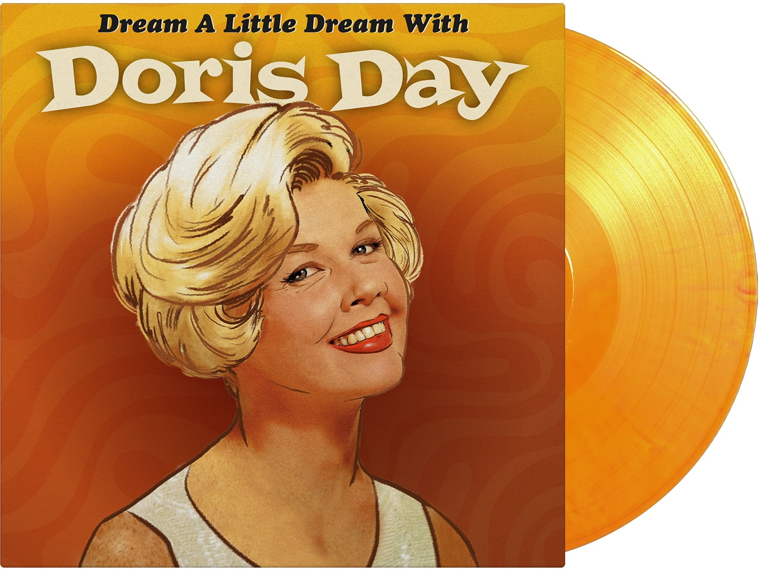 Doris Day - Dream A Little Dream With - Ltd 180gm Yellow & Orange Vinyl ...