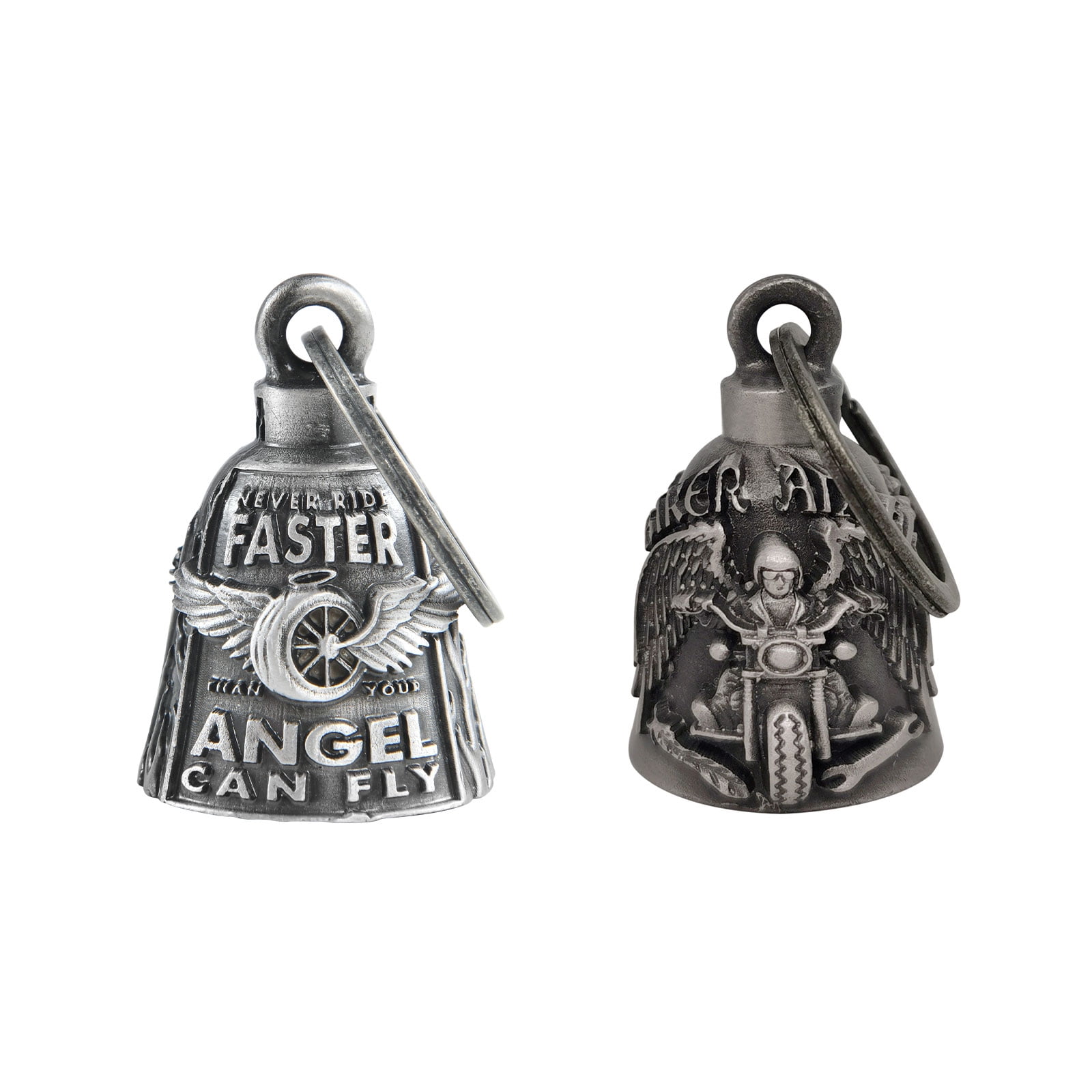 Dream Apparel 【2Pack】Motorcycle Bells for Biker Good Luck Riding Bells ...