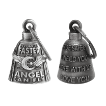 Motorcycle Bell for Bikers Women Men W/ Hanger, Biker Bell for Riders ...