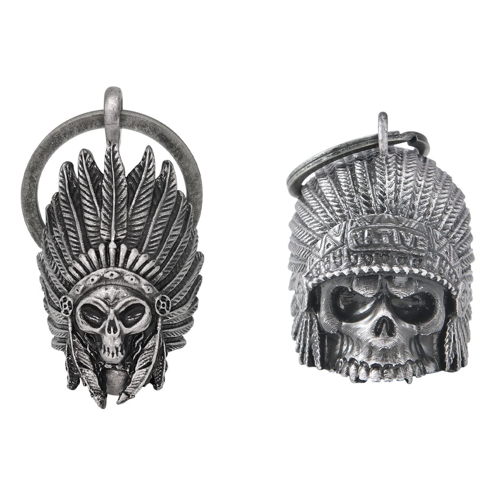 Dream Apparel 【2Pack】Motorcycle Bells for Biker Good Luck Riding Bells ...
