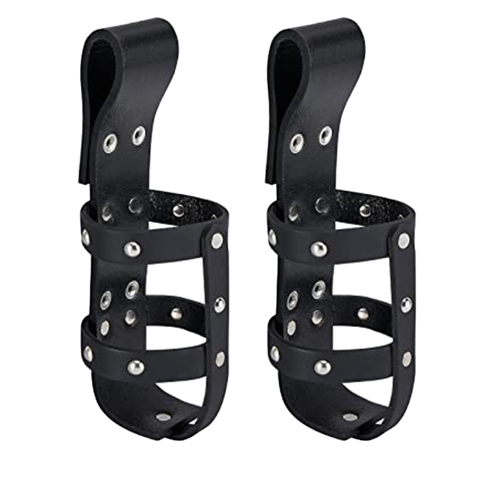 Dream Apparel 2Pack Motorcycle Cup Holder for Drink Classic Cowhide ...