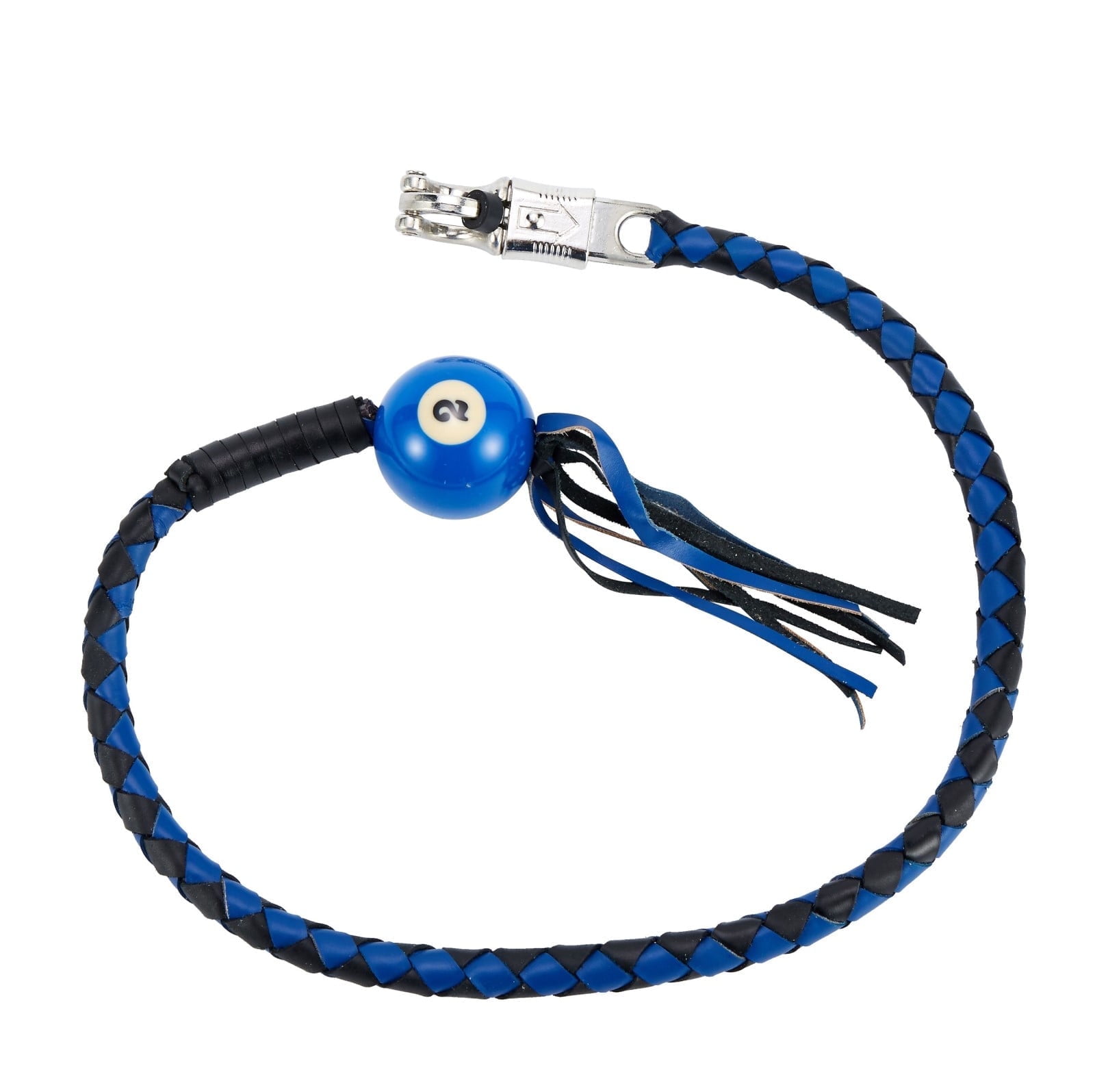 Dream Apparel 36" Leather Motorcycle Get Back Whip for Handlebar ...