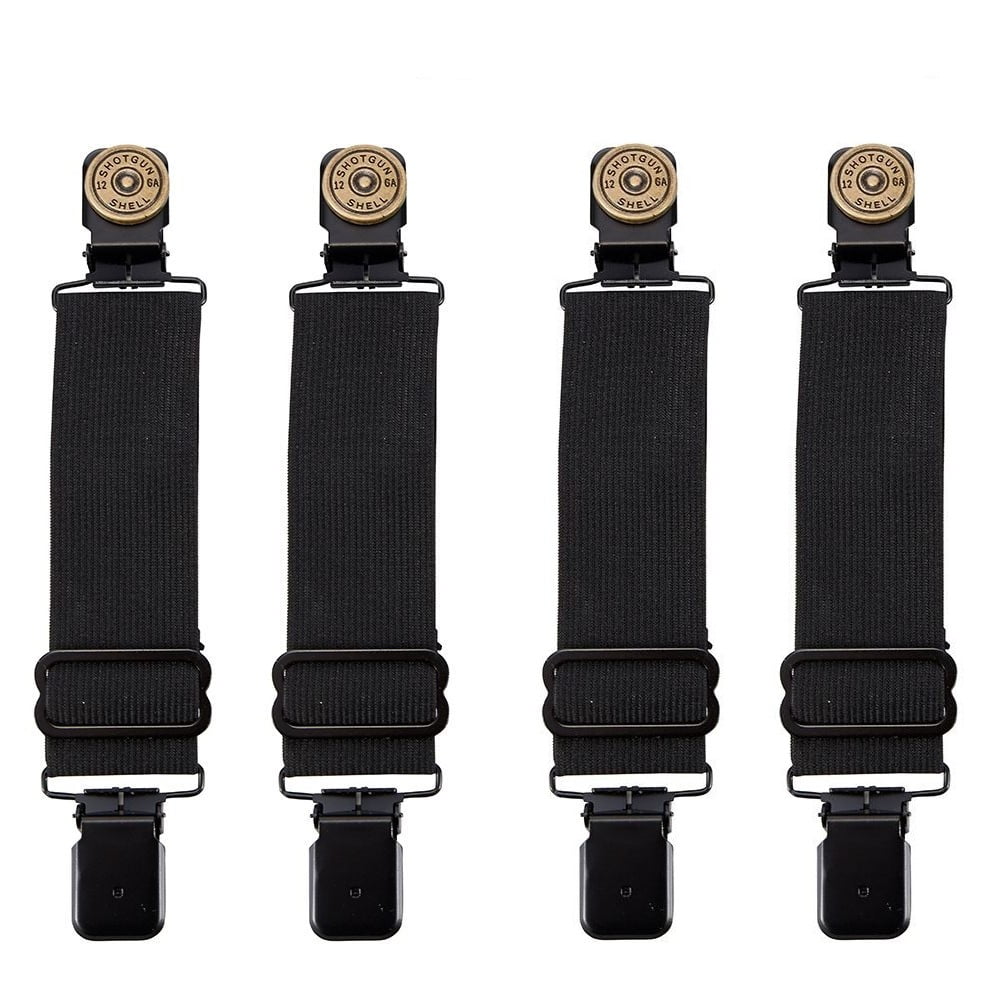 Dream Apparel Adjustable Boot Clips for Motorcycle Riding, Biker Boot ...