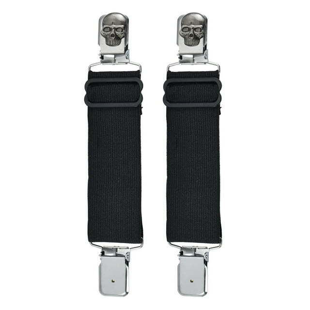 Dream Apparel Adjustable Boot Clips for Motorcycle Riding, Biker Boot ...