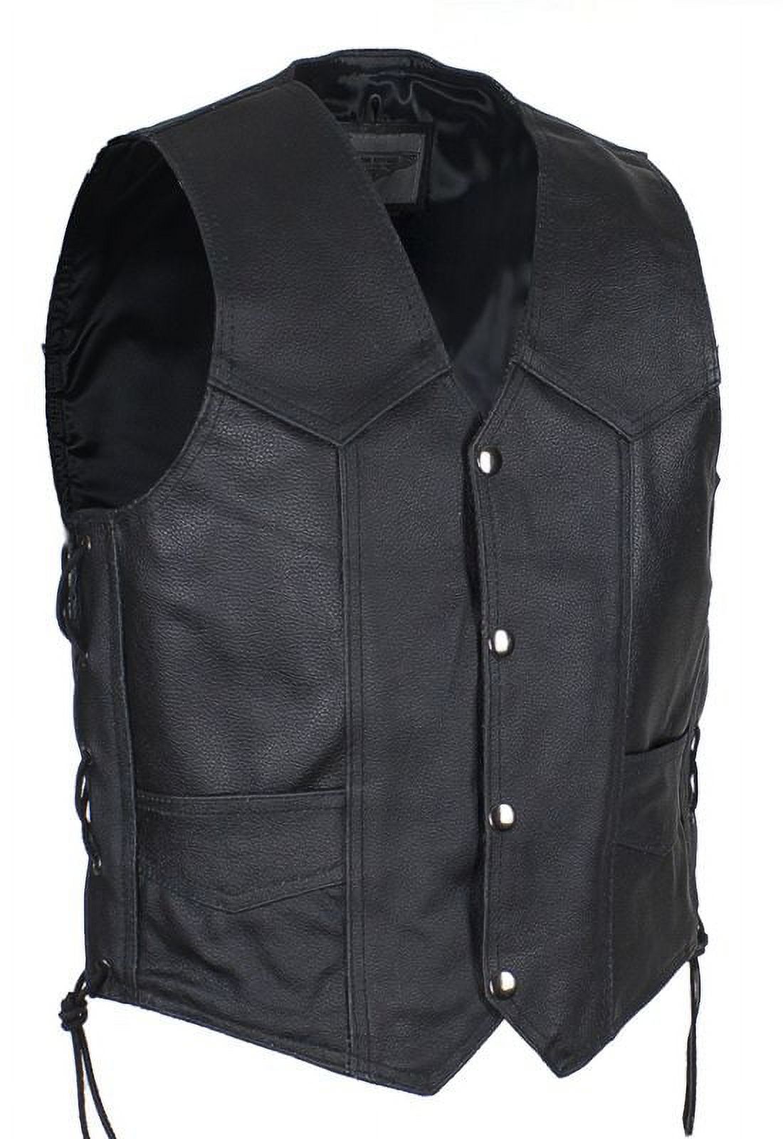 Dream Apparel Kids Motorcycle Vest Youth Classic Biker Vest Premium ...
