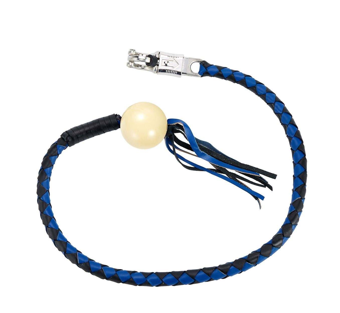 Dream Apparel Leather Motorcycle Whips 36"/42" Get Back Whip with Ball ...