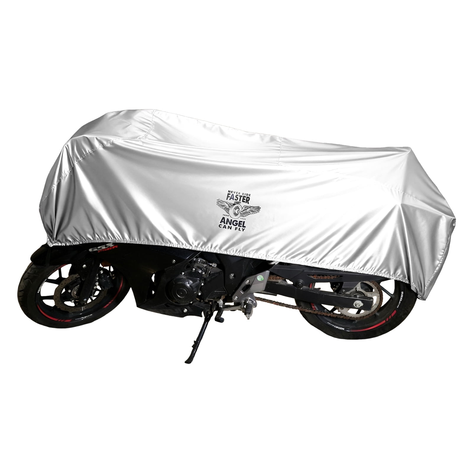 Dream Apparel Motorcycle Half Cover, Waterproof Motorcycle Cover for ...