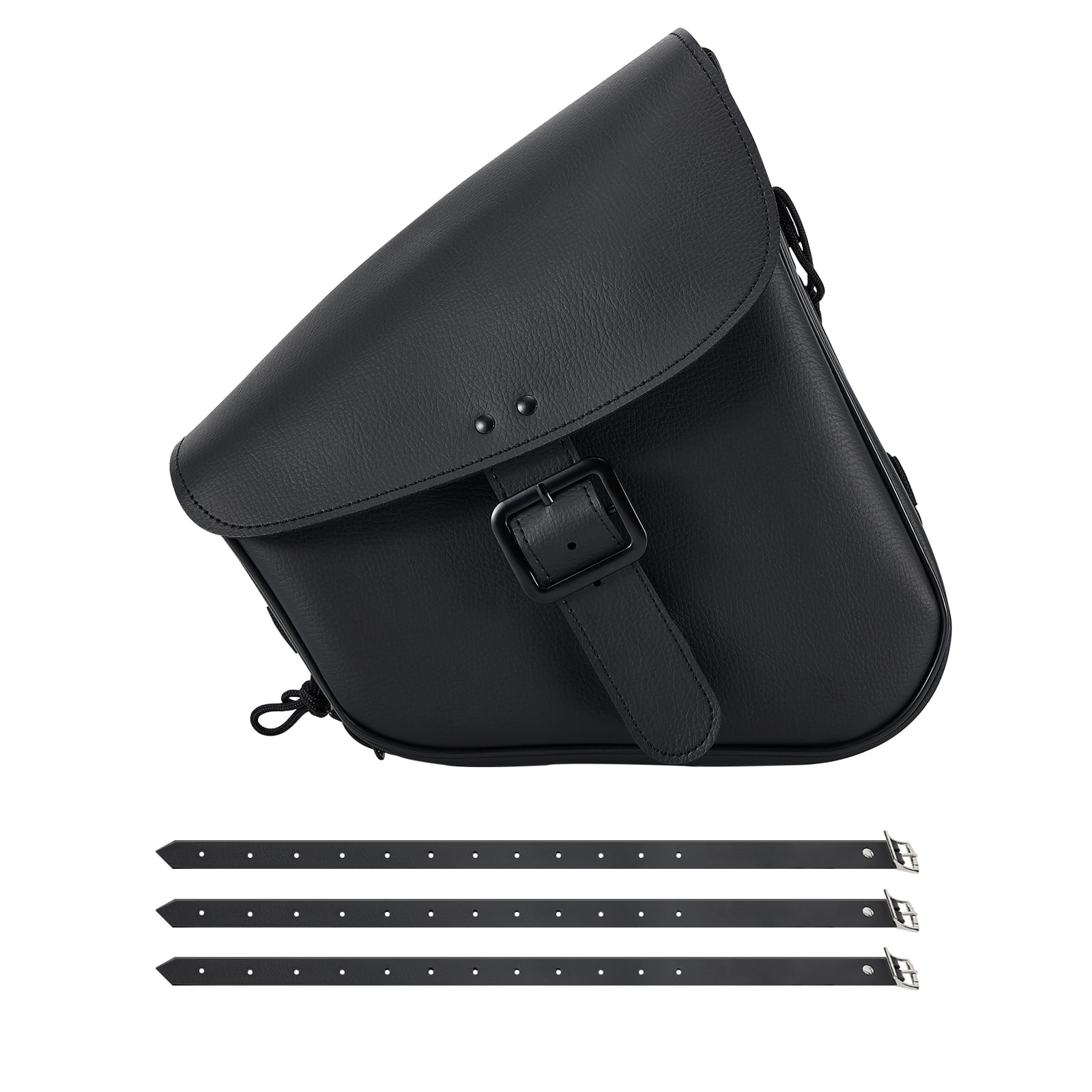 Dream Apparel Motorcycle Saddle Bags Synthetic Leather Motorcycle Solo ...