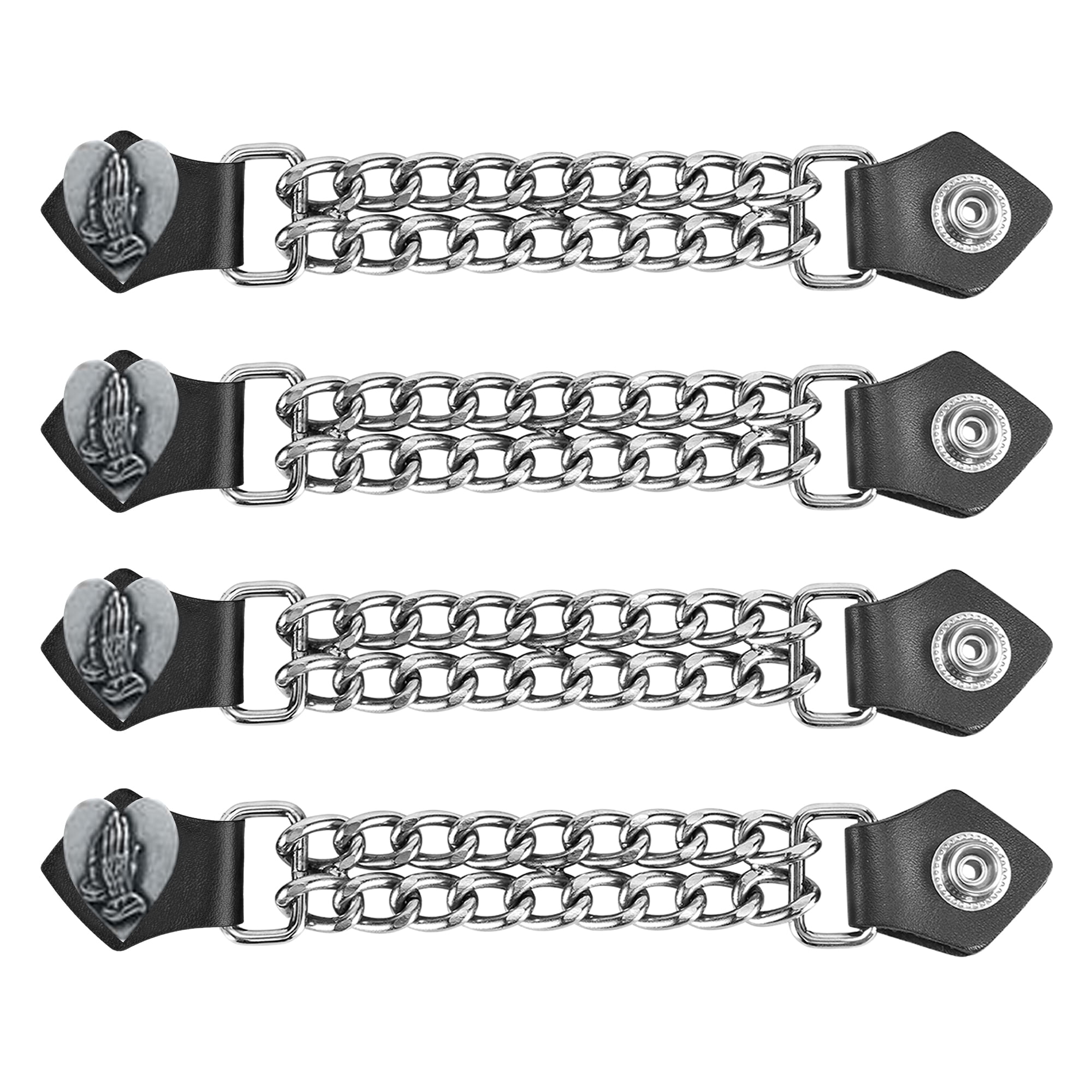 Dream Apparel Motorcycle Vest Extenders for Mans Biker Double Diamond ...