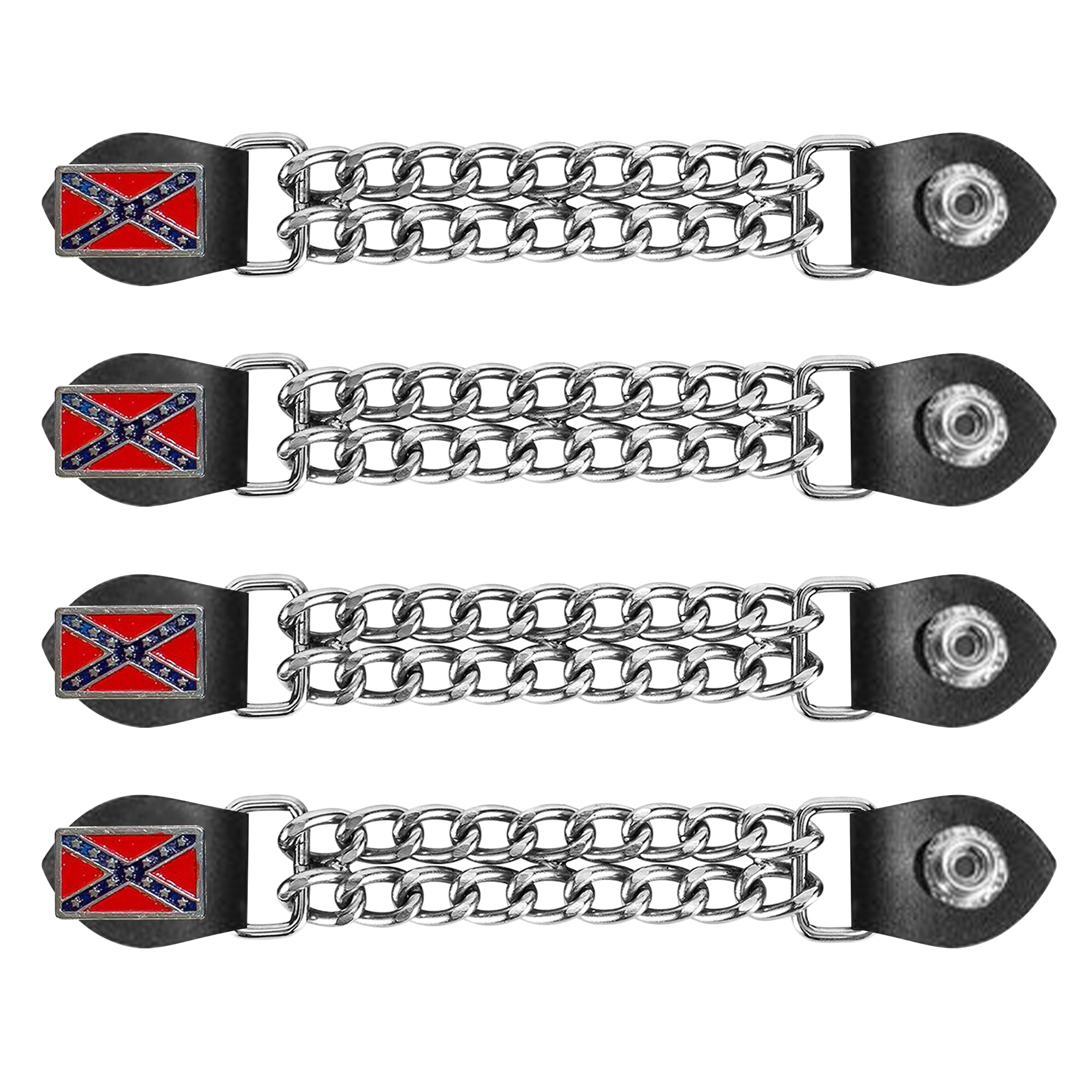 Dream Apparel Motorcycle Vest Extenders for Mans Biker Double Diamond ...