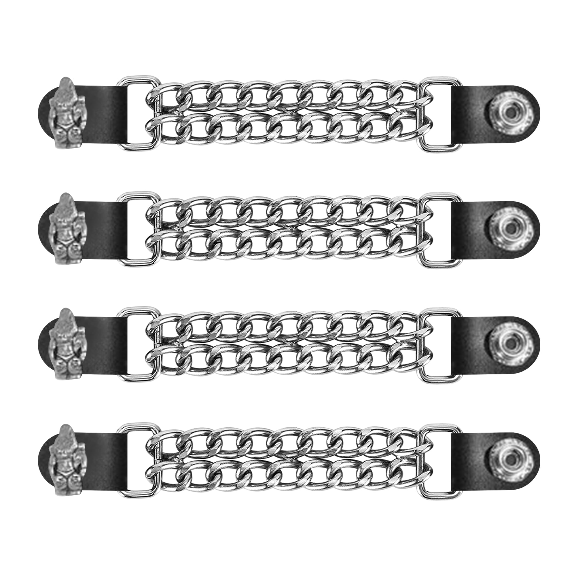 Dream Apparel Motorcycle Vest Extenders for Mans Biker Double Diamond ...