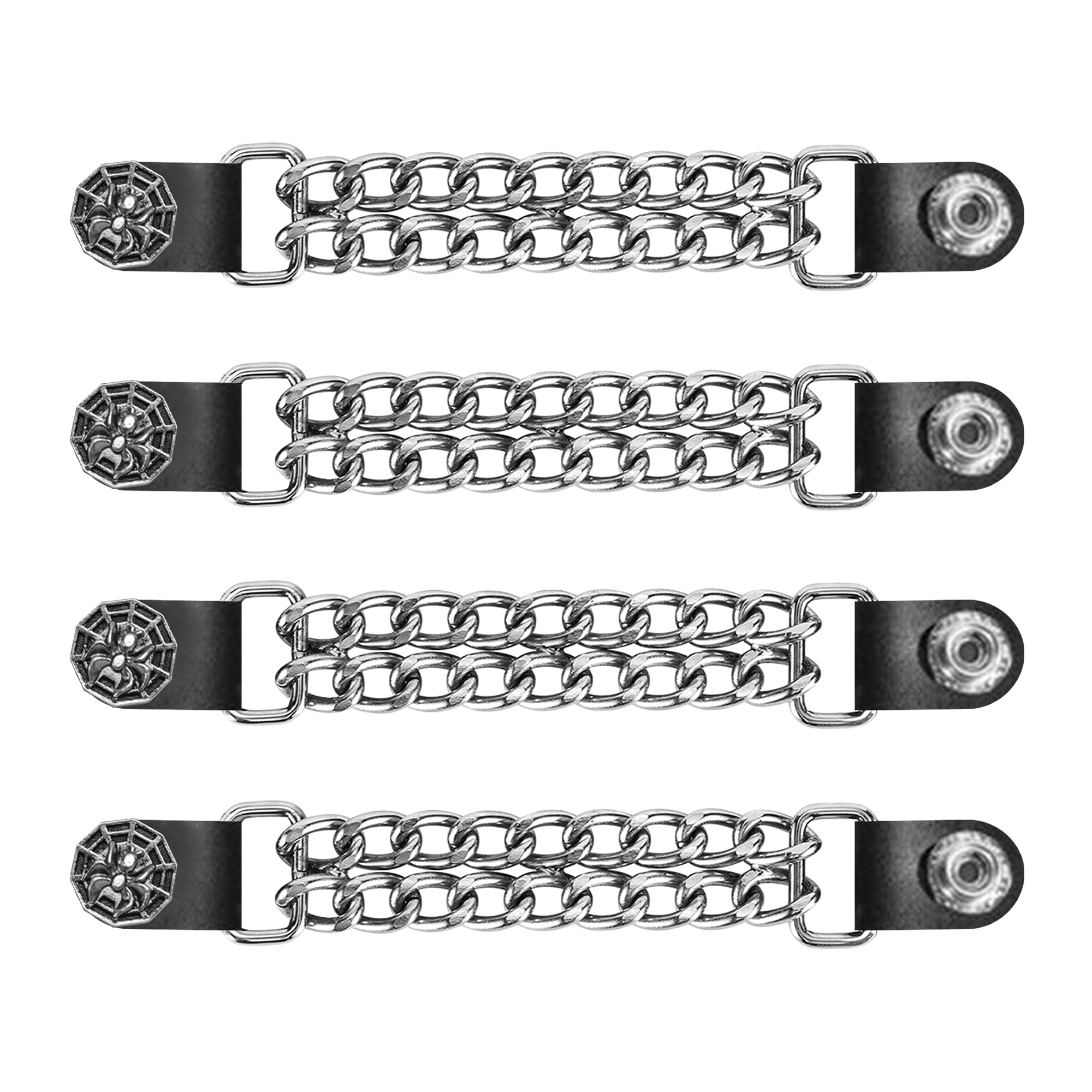 Dream Apparel Motorcycle Vest Extenders for Mans Biker Double Diamond ...