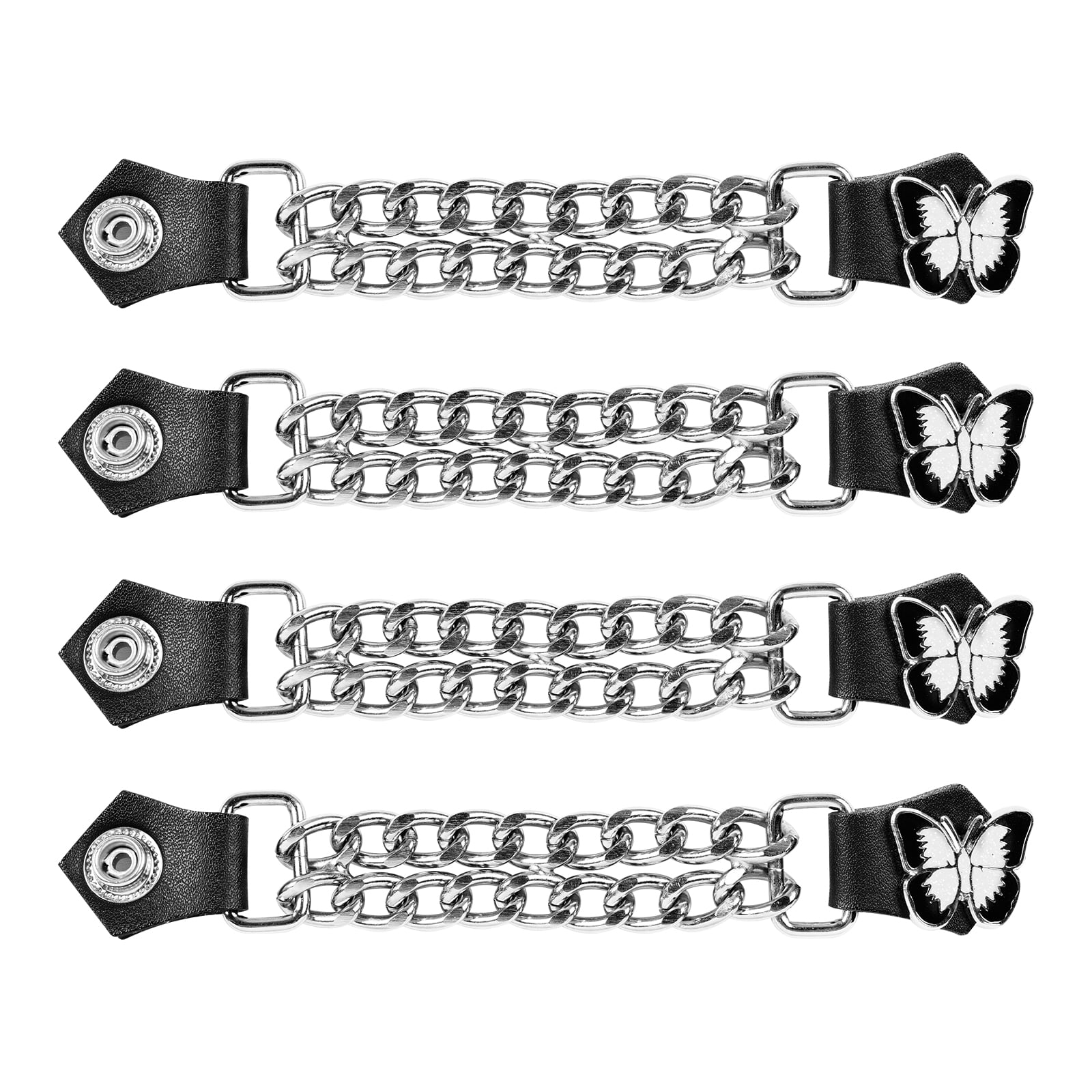 Dream Apparel Motorcycle Vest Extenders for Women Biker Double Diamond ...