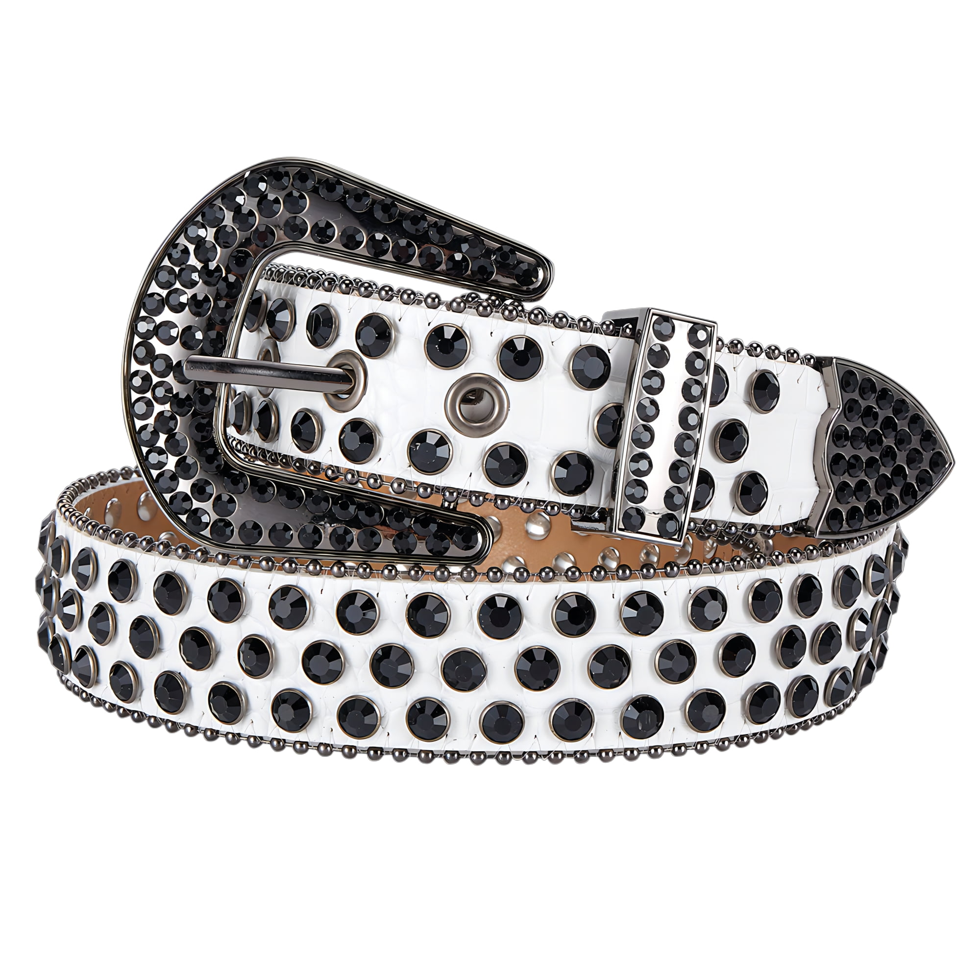 Dream Apparel Rhinestone Belt for Men and Women, Western Cowgirl Cowboy ...