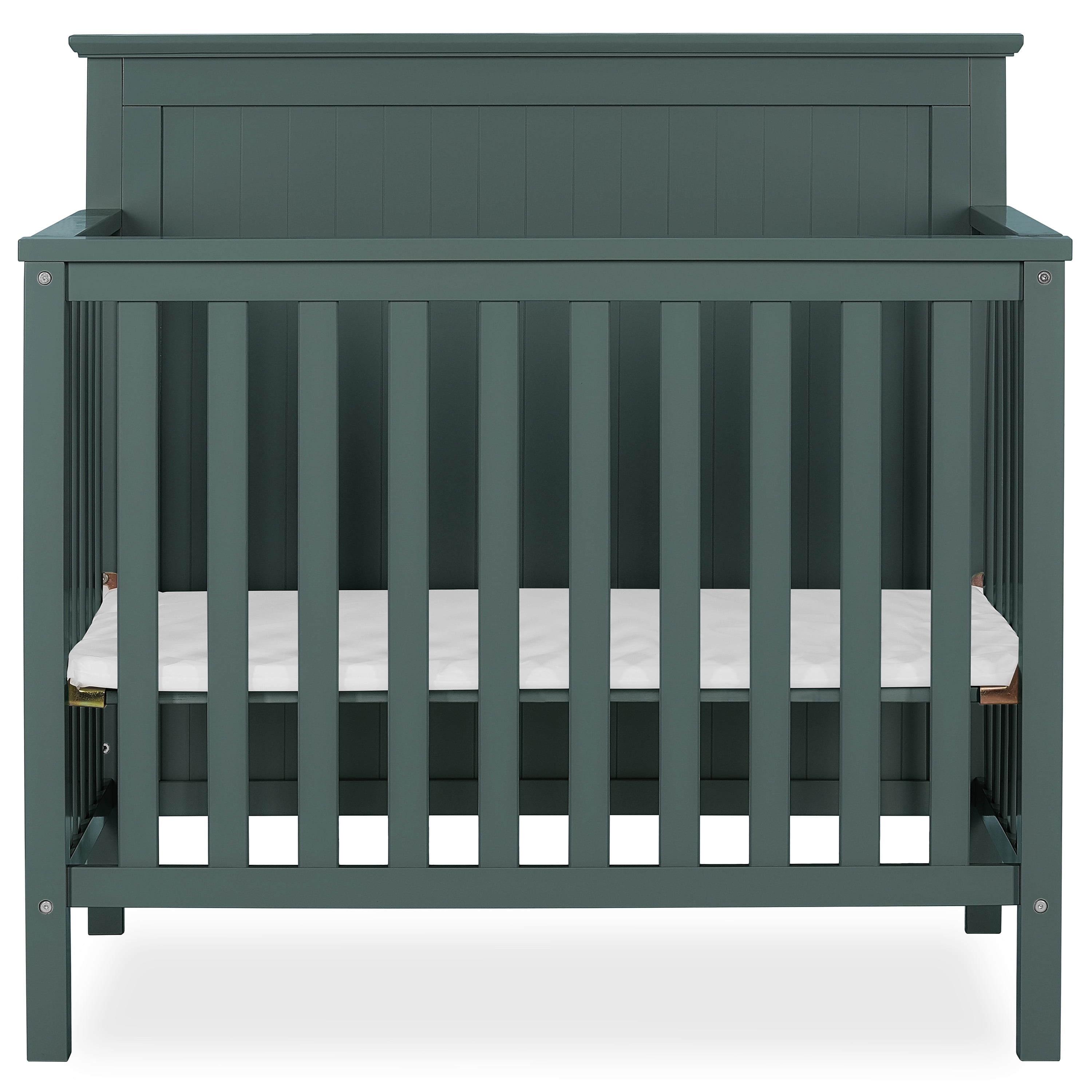 "Dream On Me Ava 4-in-1 Mini Crib, Olive, Greenguard Gold, Non-Toxic, 1 ...
