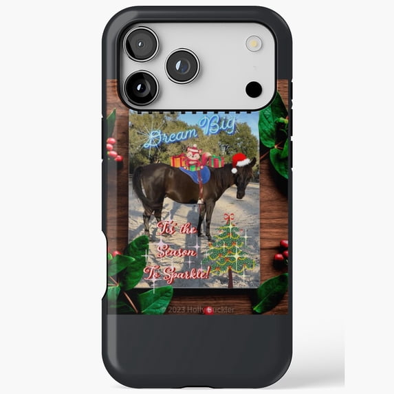 Dream Big Season Sparkle iPhone Case 17 11 12 13 14 15 16 Pro Max ...