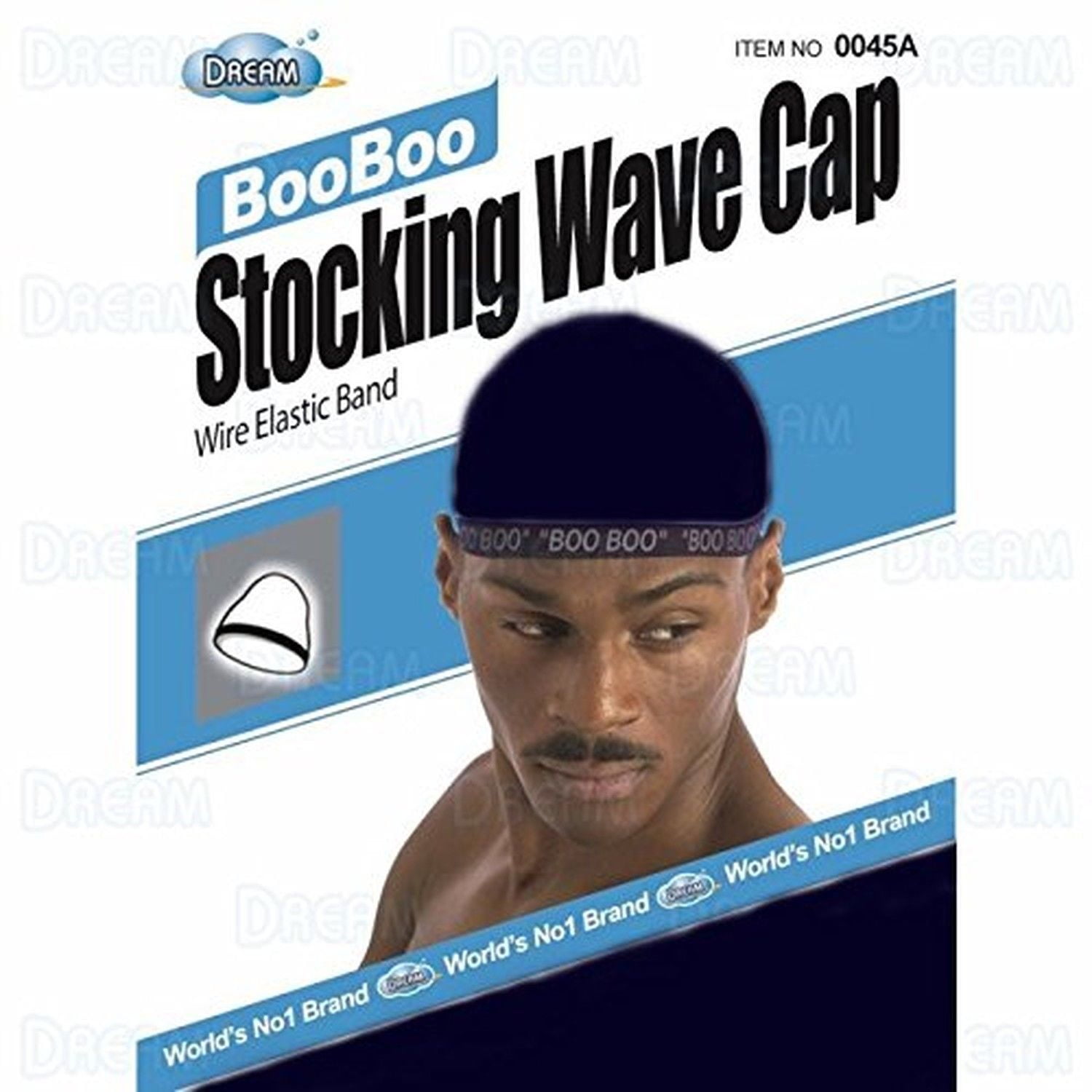 Dream Boo Boo Stocking Wave Builder 360 Waves Cap Navy - Walmart.com