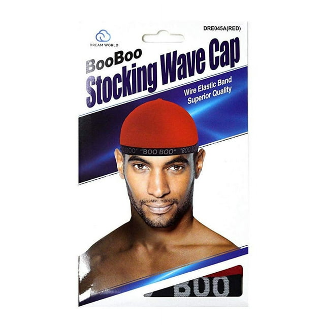 Dream Boo Boo Stocking Wave Builder 360 Waves Cap Red - Walmart.com