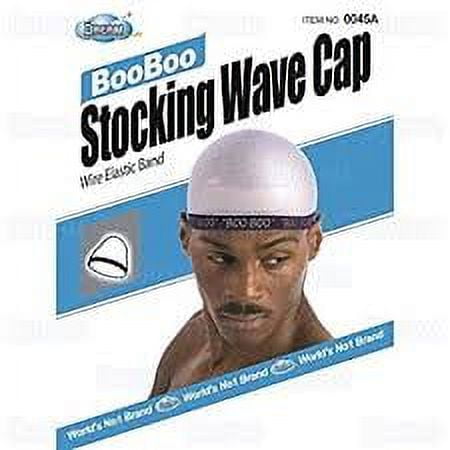 Dream Boo Boo Stocking Wave Builder 360 Waves Cap White - Walmart.com