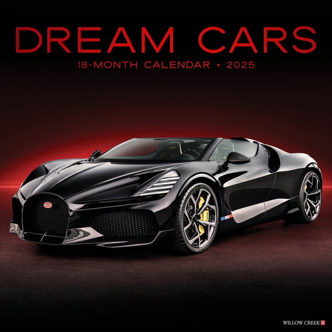 Dream Cars 2026 12 X 12 Wall Calendar, (Hardcover) - Walmart.com