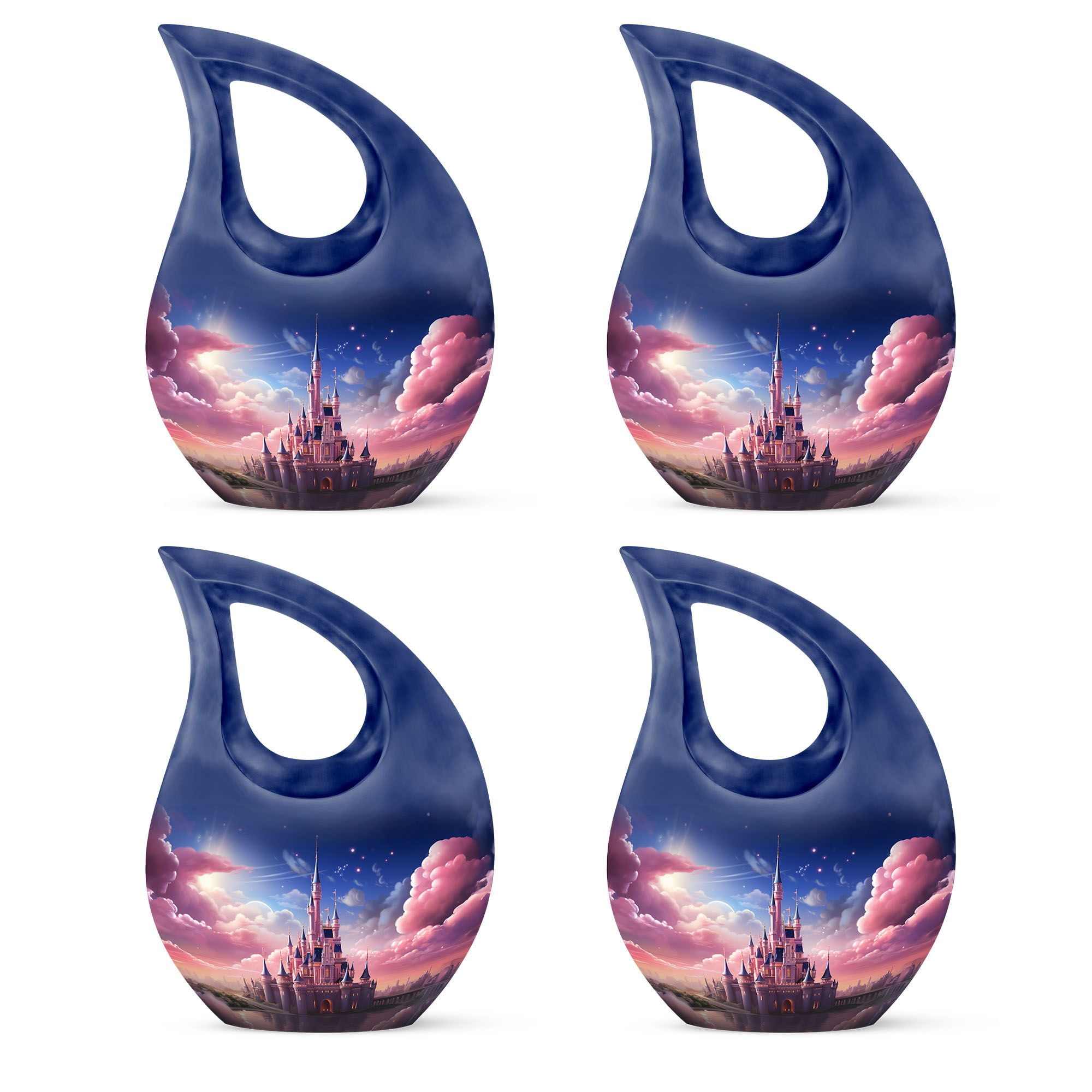 Dream Castle In The Urn - Small Urn For Human Ashes - Adult Urns For ...