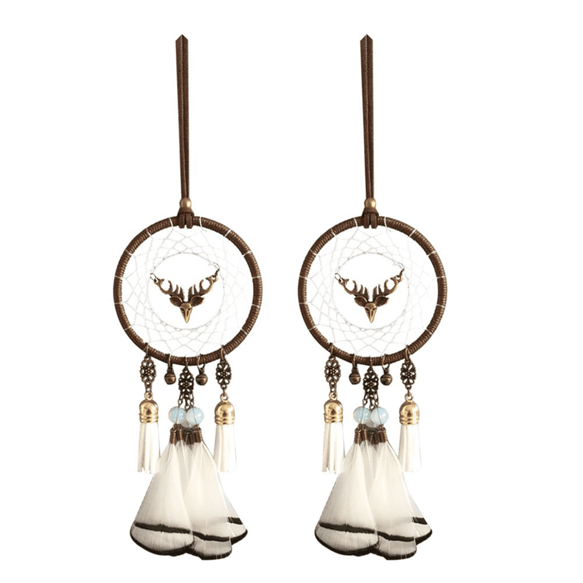 Dream Catcher Car Mirror Hanging Accessories Rear View for Aesthetic ...