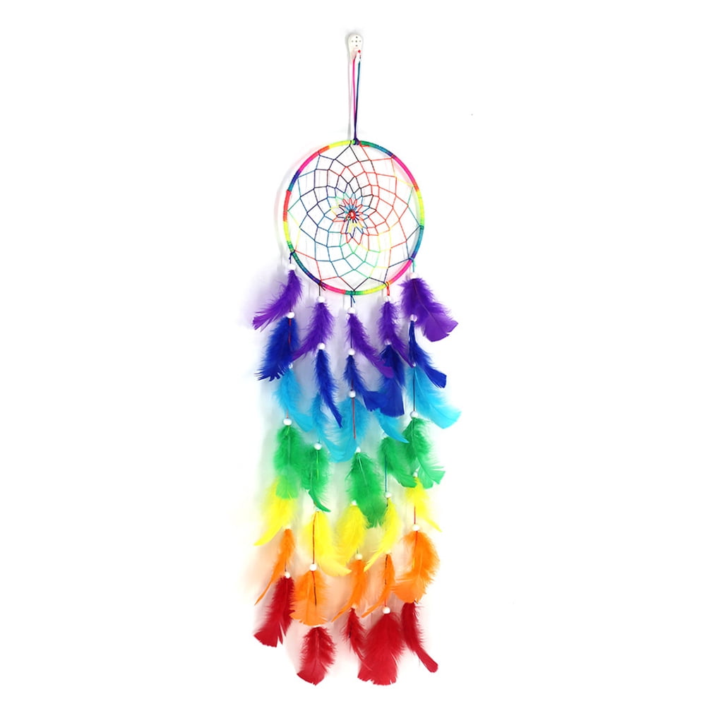 Dream Catcher Colorful Dreamcatchers Handmade Rainbow Traditional ...