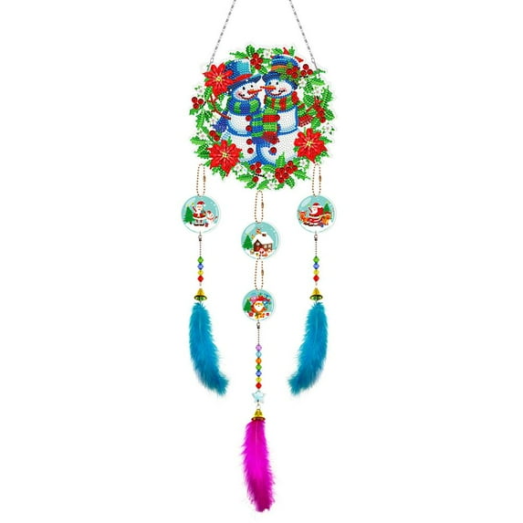 Dream Catcher Diamond Art Painting 5D Kit, 23.4" Boho Wall Hanging with ...