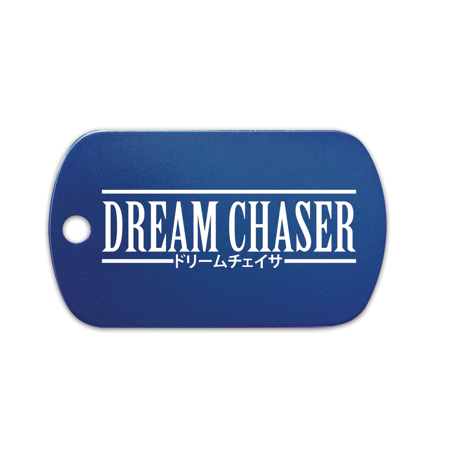 Dream Chaser GI Dog Tag Aluminum Keychain jdm stance saily drift ...