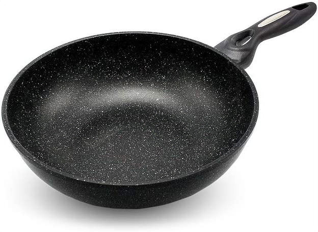 Dream Chef Marble Coated Cast Aluminum Non Stick Frying Wok (30cm / 12 ...