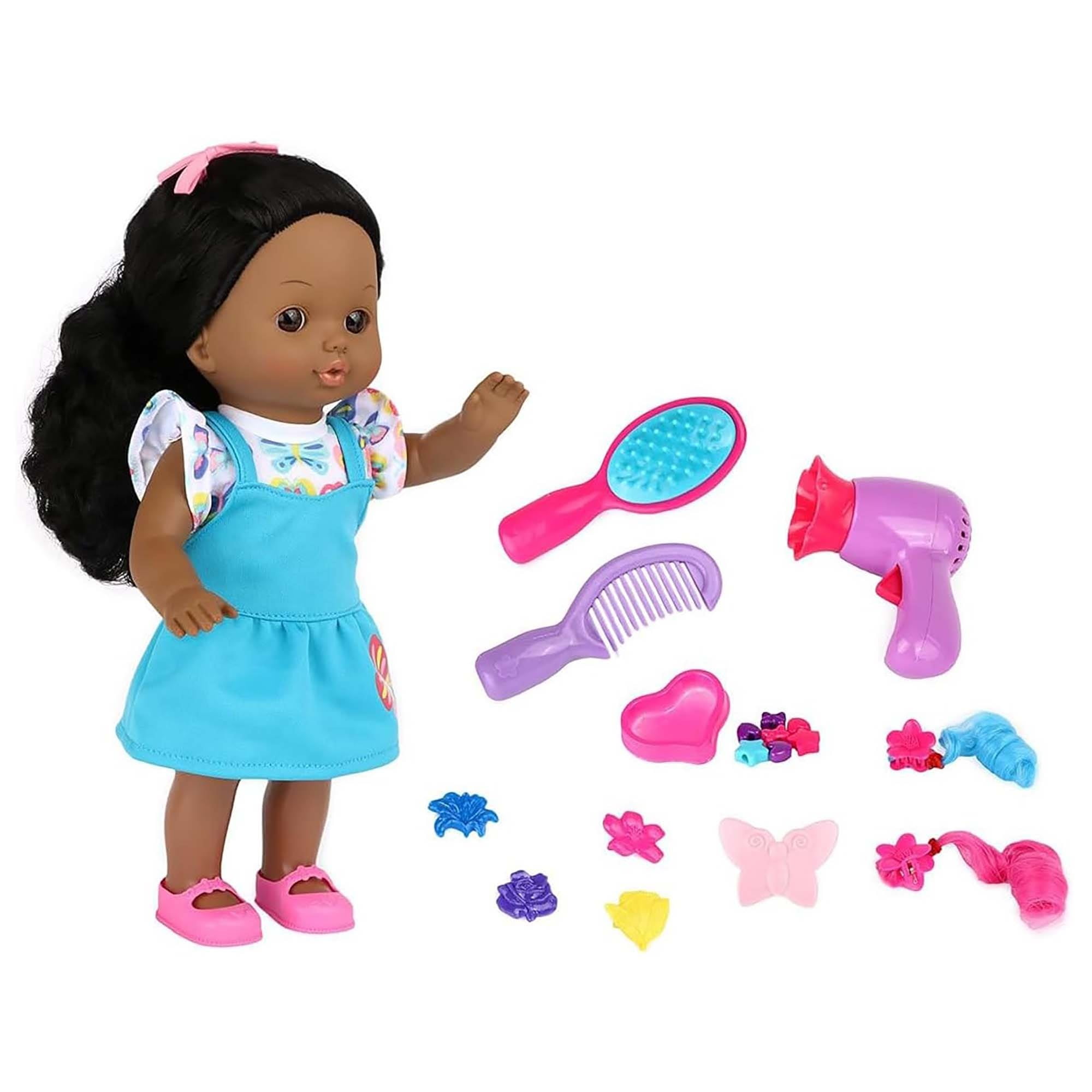 Dream Collection Hair Play - African American Doll Playset with ...