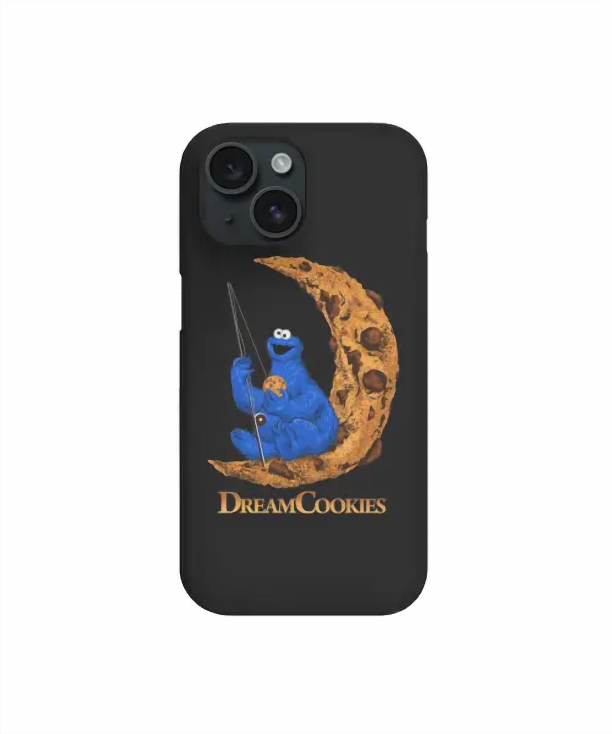 Dream Cookies Funny Monster Food Art Phone Case for iPhone 16 15 14 13 ...