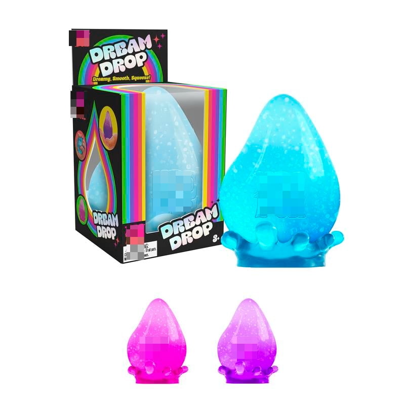 Dream Drop - Sensory Toy with a Dreamy Smooth Squeeze - Raindrop Shape ...