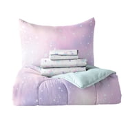 Dream Factory Girl's Sweet Butterfly Twin Comforter Set, 5 Piece ...
