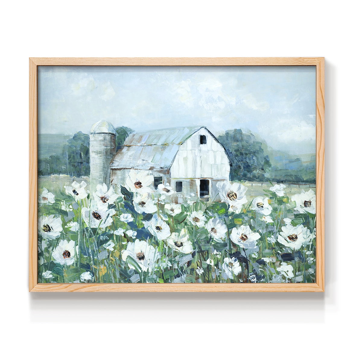 Dream Fields by Sally Swatland - Restickable Framed Giclée Print - Walmart.com