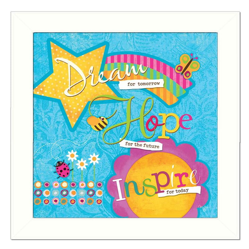 Dream For Tomorrow By Mollie B Printed Wall Art Wood Multi-Color ...