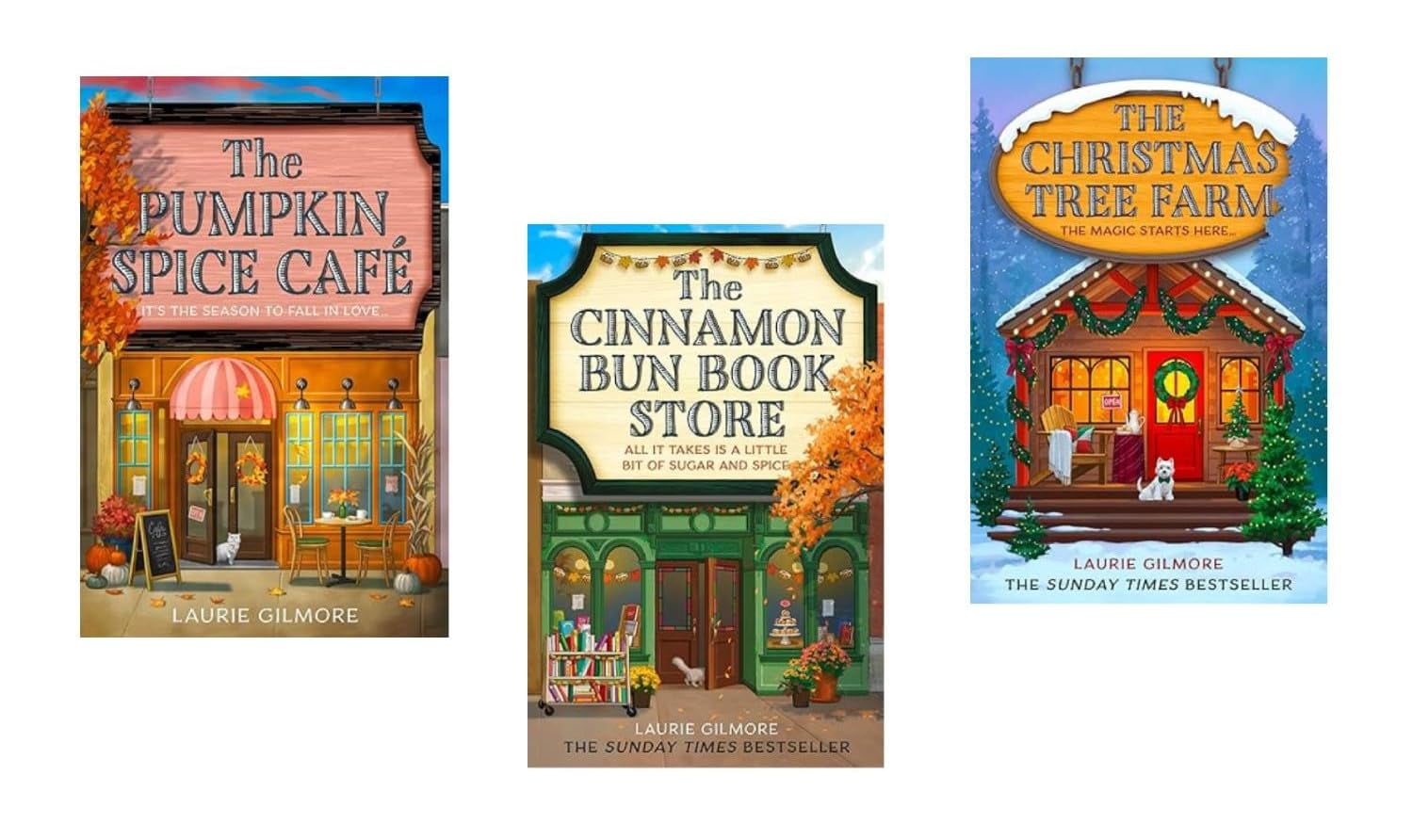 Dream Harbor: Set of 3 Books Collection (The Pumpkin Spice Café, The ...